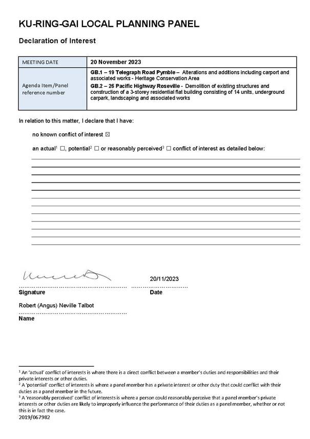 Minutes of Ku-ring-gai Local Planning Panel Meeting - Monday, 20 ...